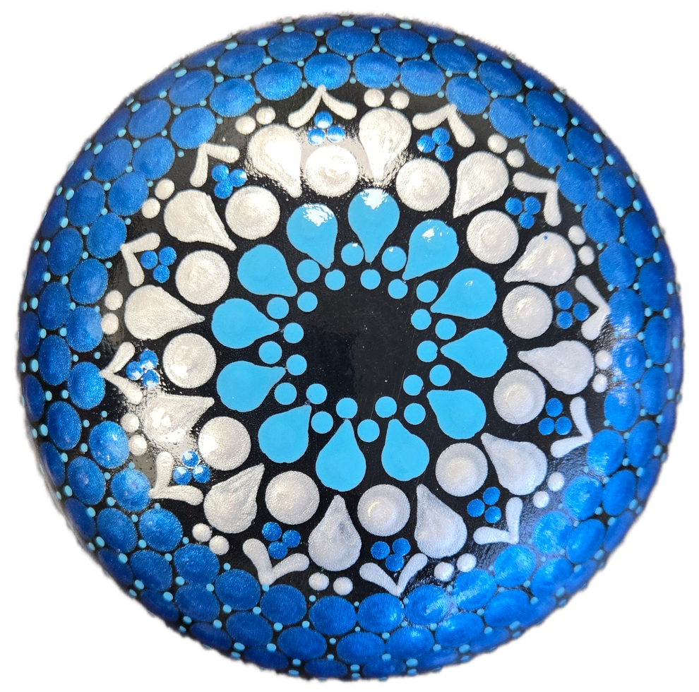 4" Evil Eye Dot-Painting Pattern Kit – Dotable Mandalas